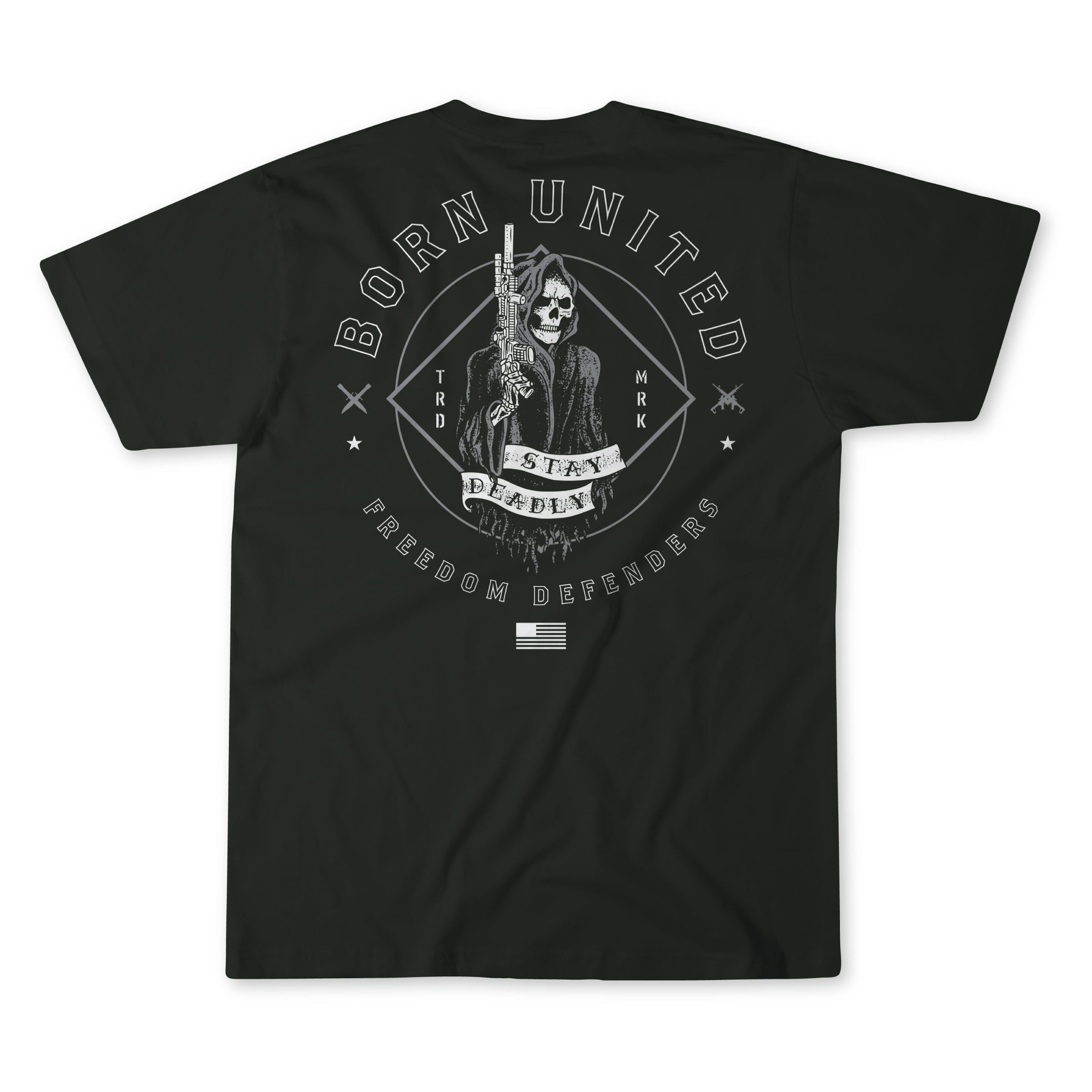Stay Deadly Tee - Black | Born United