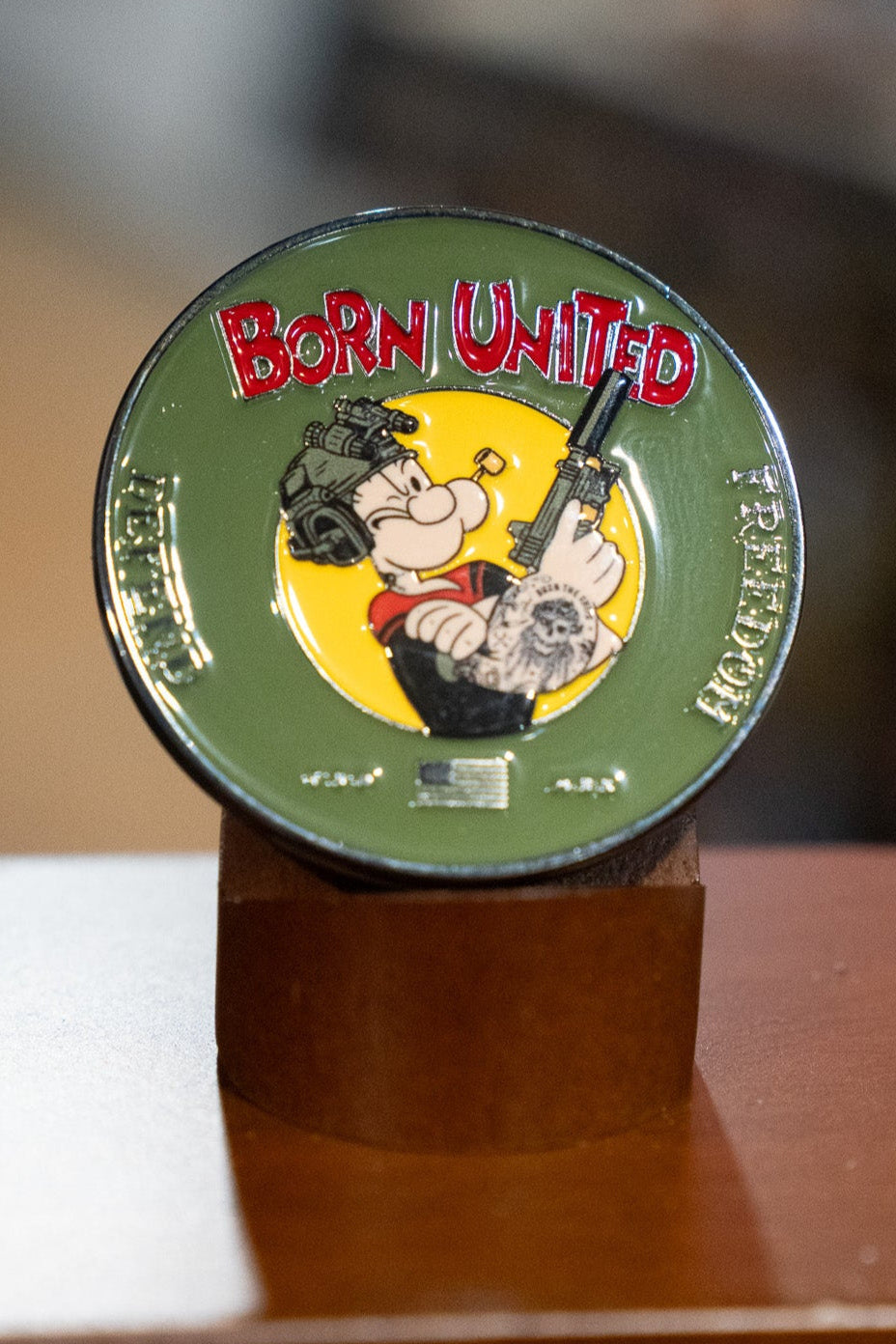 Sailor Man Challenge Coin