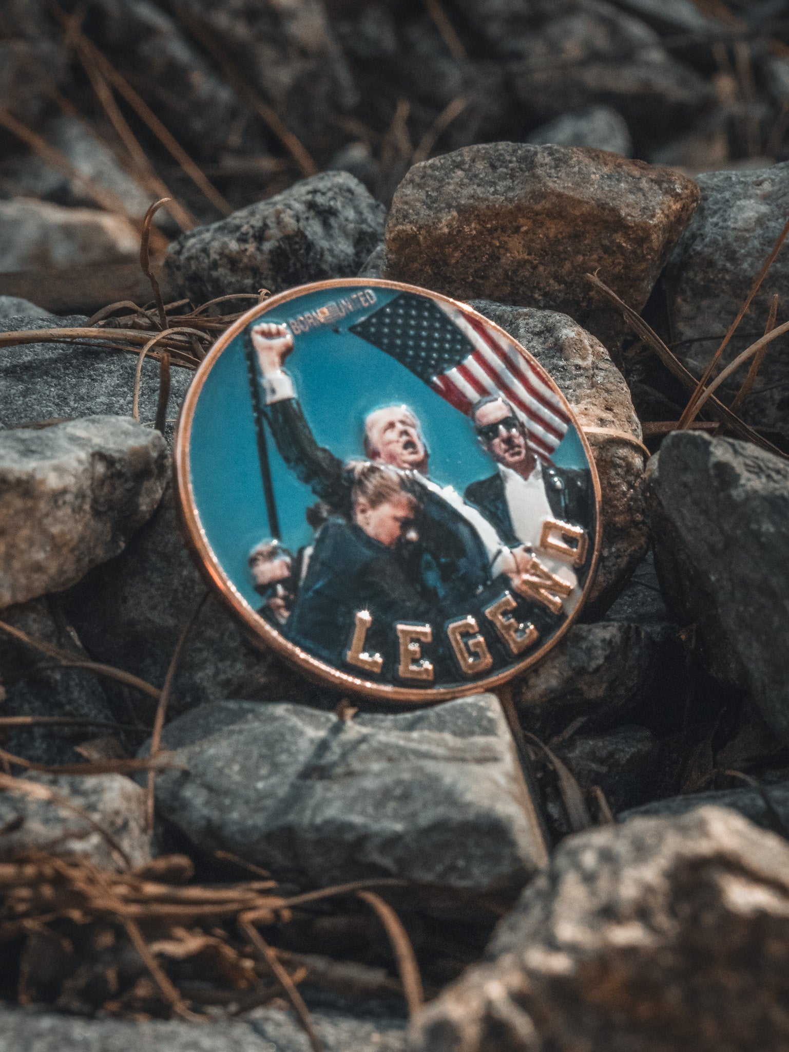 Forever Legend Challenge Coin | Born United