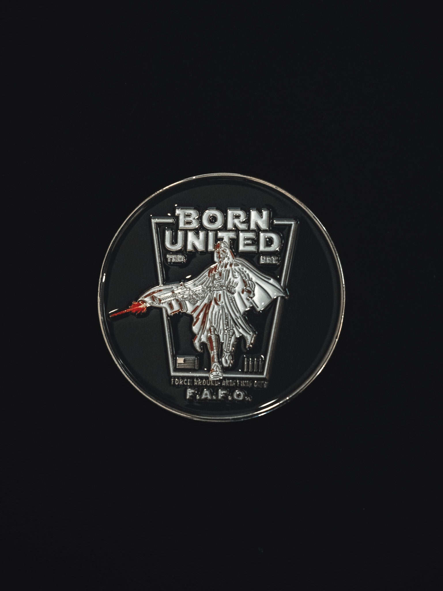 Vader FAFO Challenge Coin | Born United