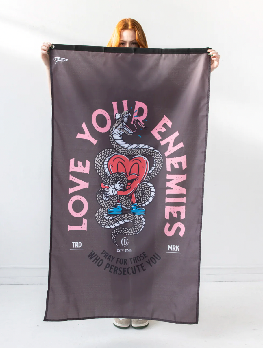 Barnabas Clothing - Love Your Enemies Flag | Born United